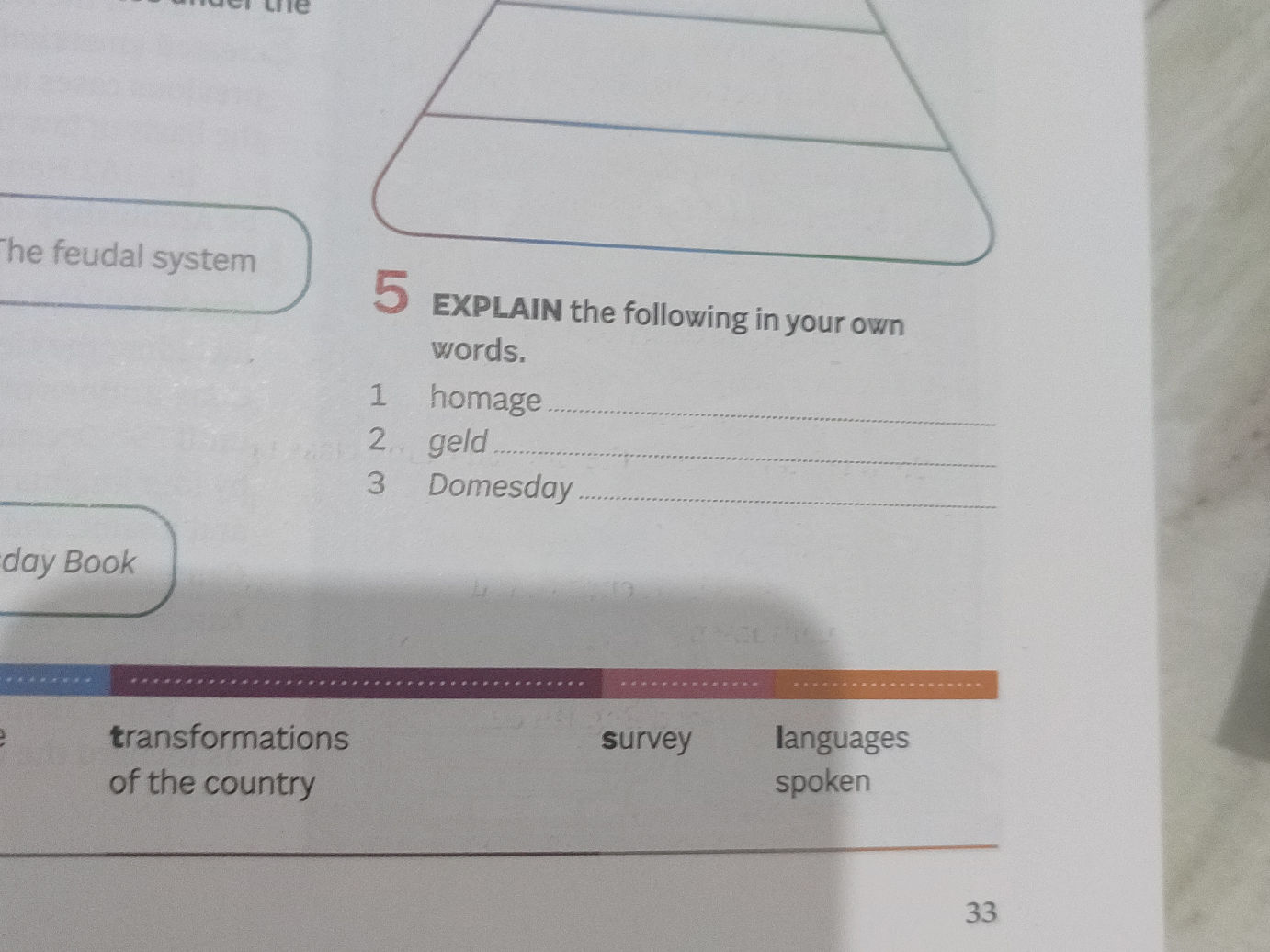 5 EXPLAIN the following in your own words. 1 | StudyX
