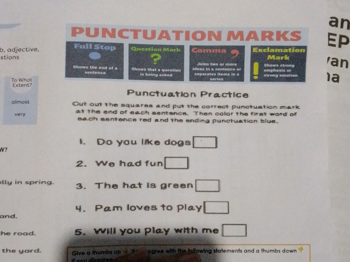 PUNCTUATION MARKS **Punctuation Guide:** * | StudyX