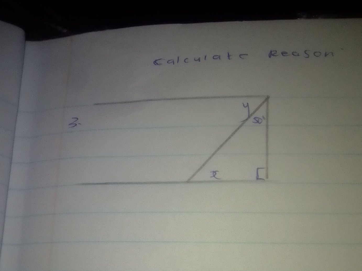 Calculate Reason [Diagram showing a figure | StudyX