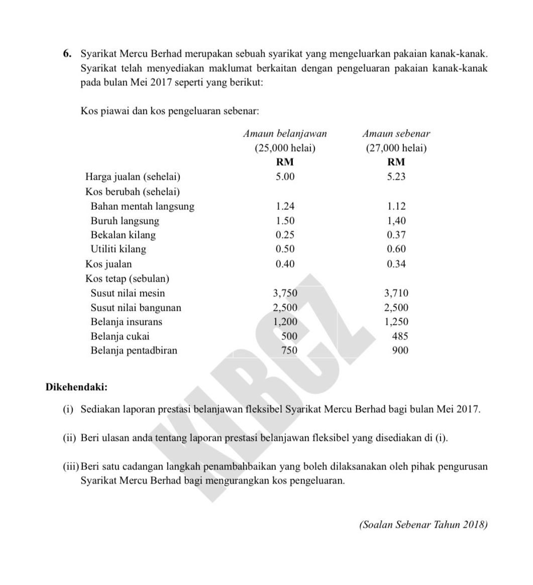 Syarikat Mercu Berhad merupakan sebuah | StudyX