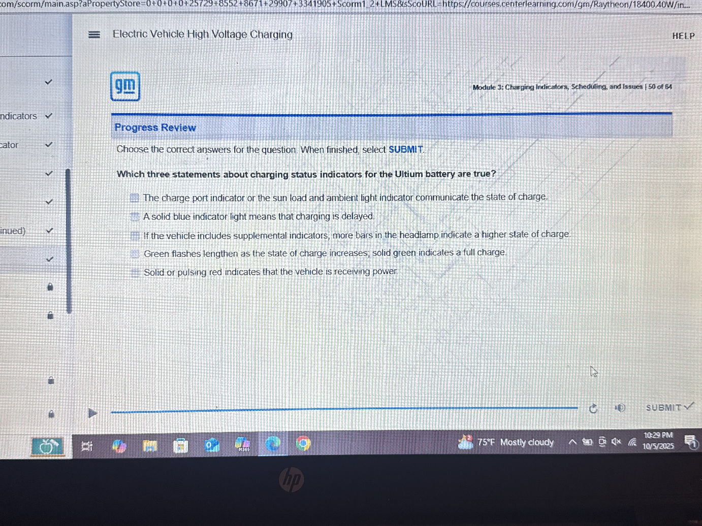Choose the correct answers for the question. | StudyX