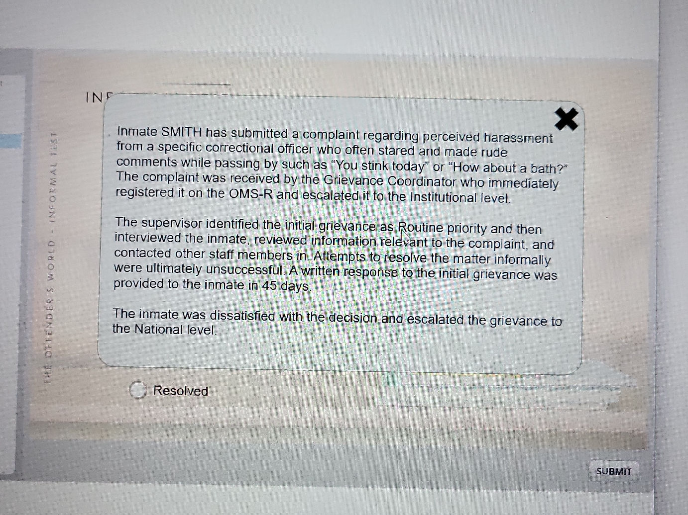 Read the scenario and answer the questions | StudyX