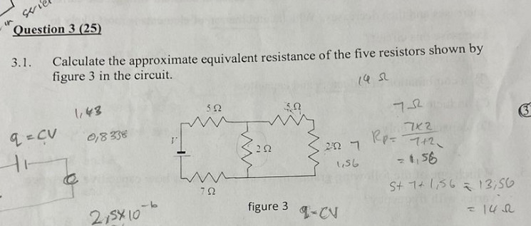 3.1. Calculate the approximate equivalent | StudyX
