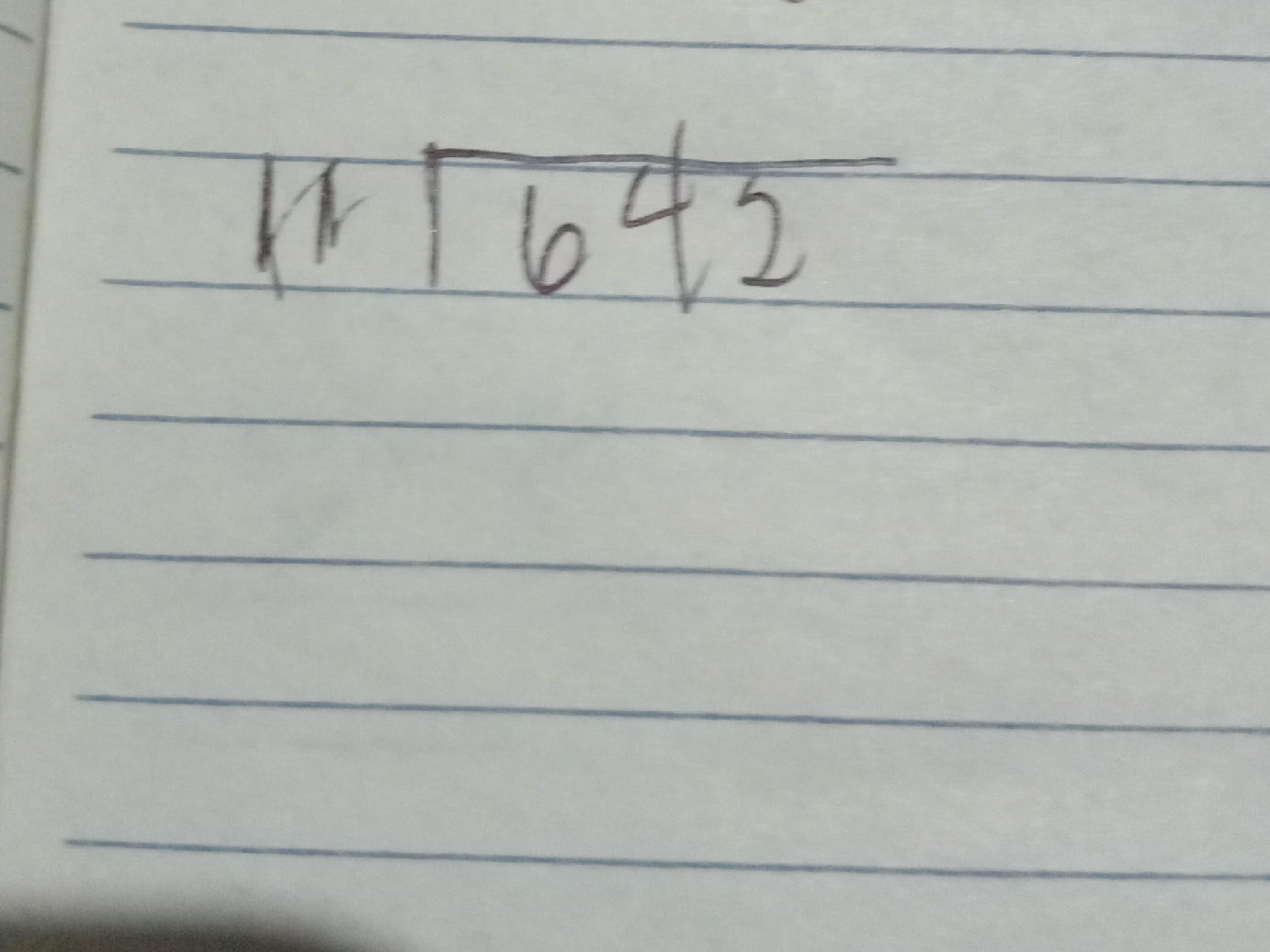 Solve the following long division problem: | StudyX