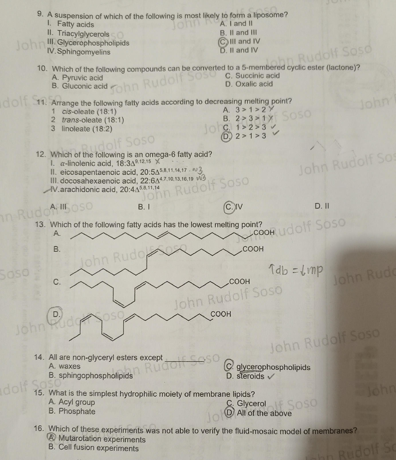 9. A suspension of which of the following is | StudyX