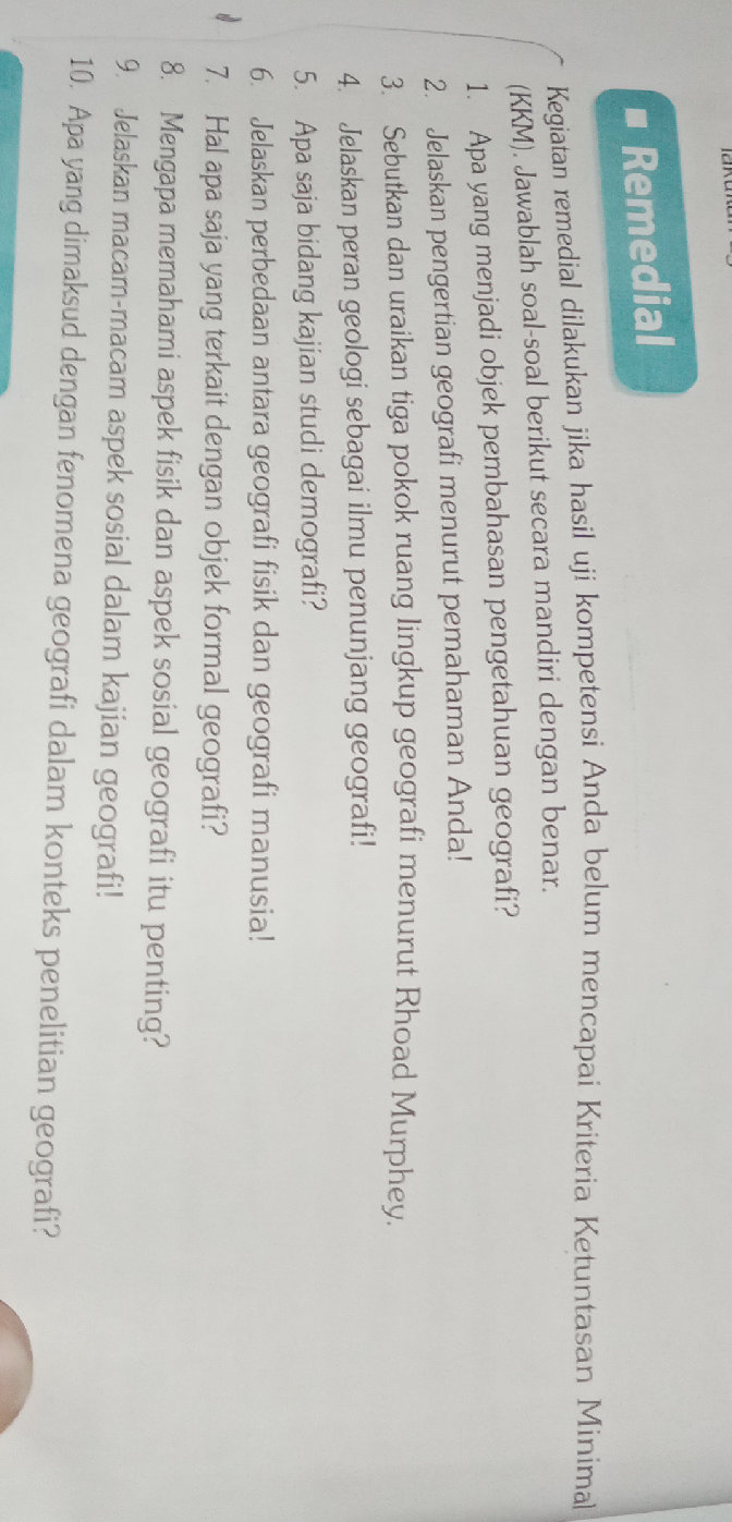 1. Apa yang menjadi objek pembahasan | StudyX