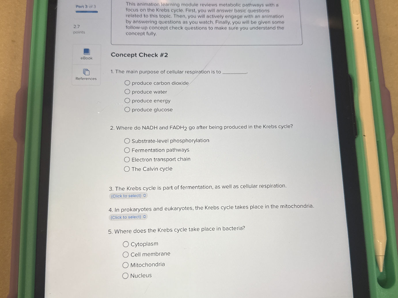 1. The main purpose of cellular respiration | StudyX