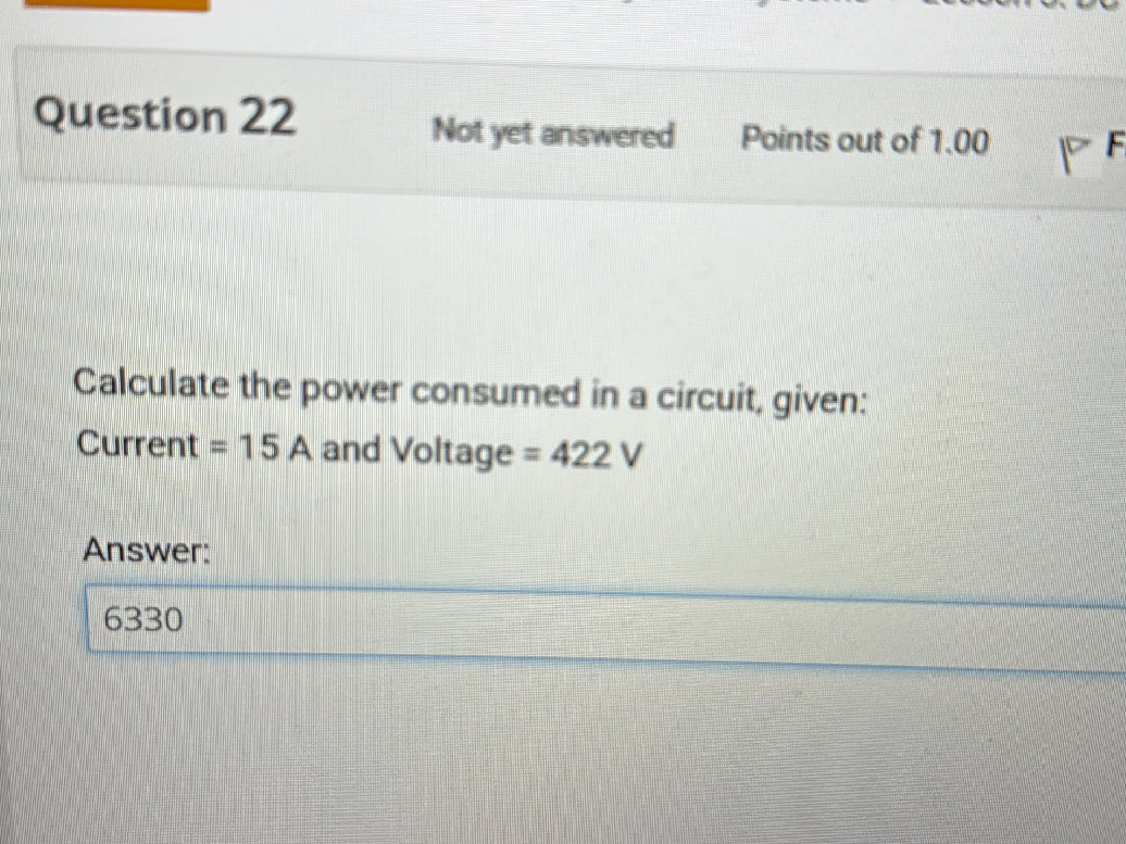 Calculate the power consumed in a circuit, | StudyX