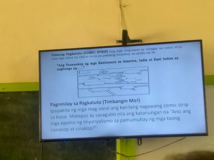 Pabaong Pagkatuto (COMIC STRIP) Ang mga | StudyX