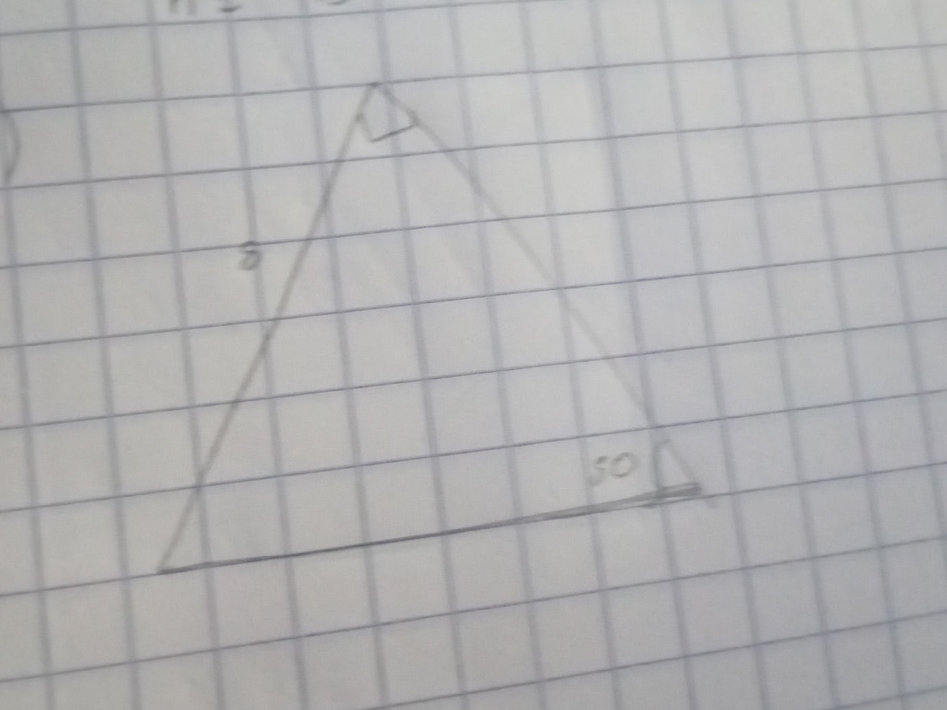 Find the missing angle in the triangle shown | StudyX