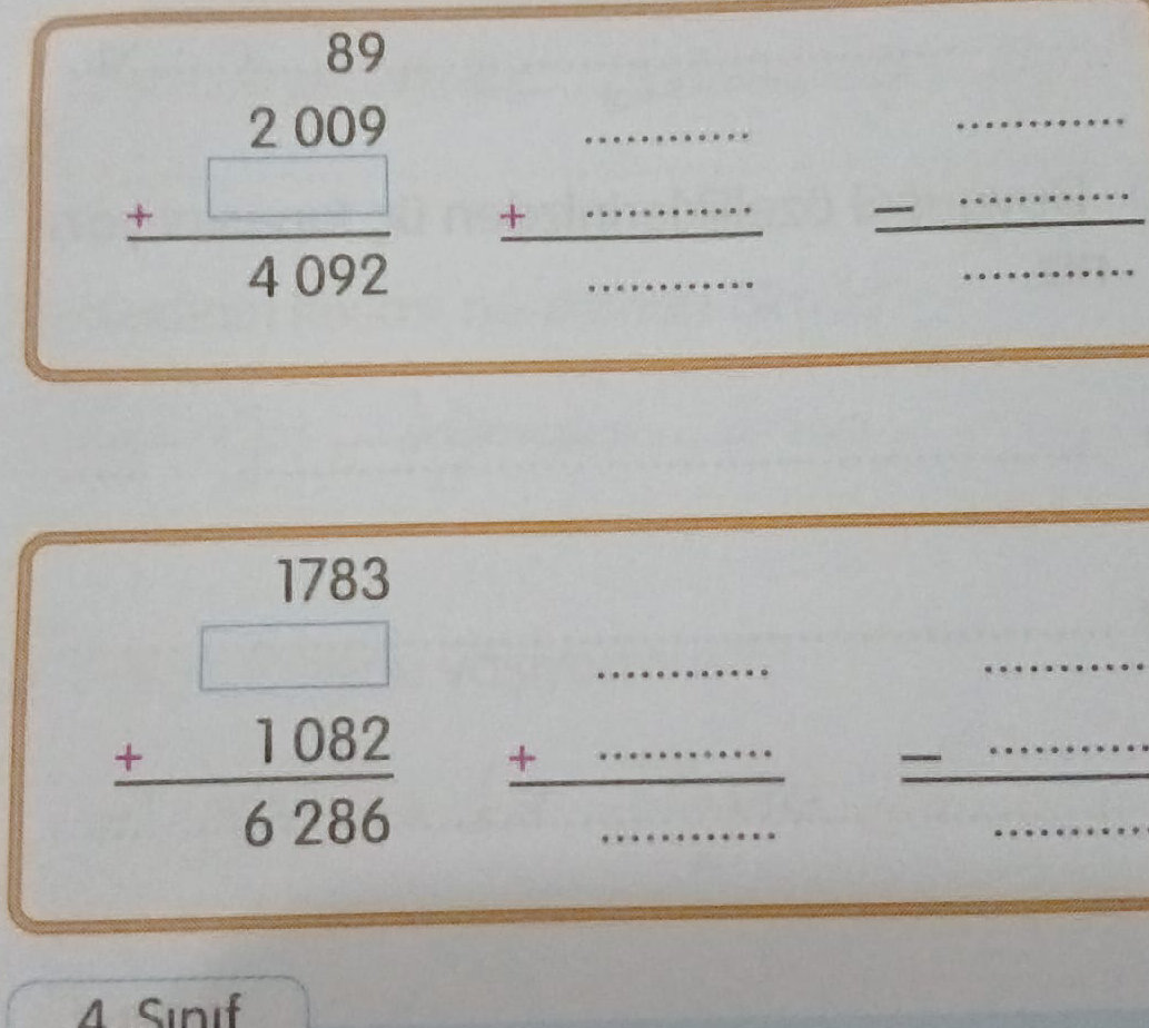 Solve the following addition problems by | StudyX