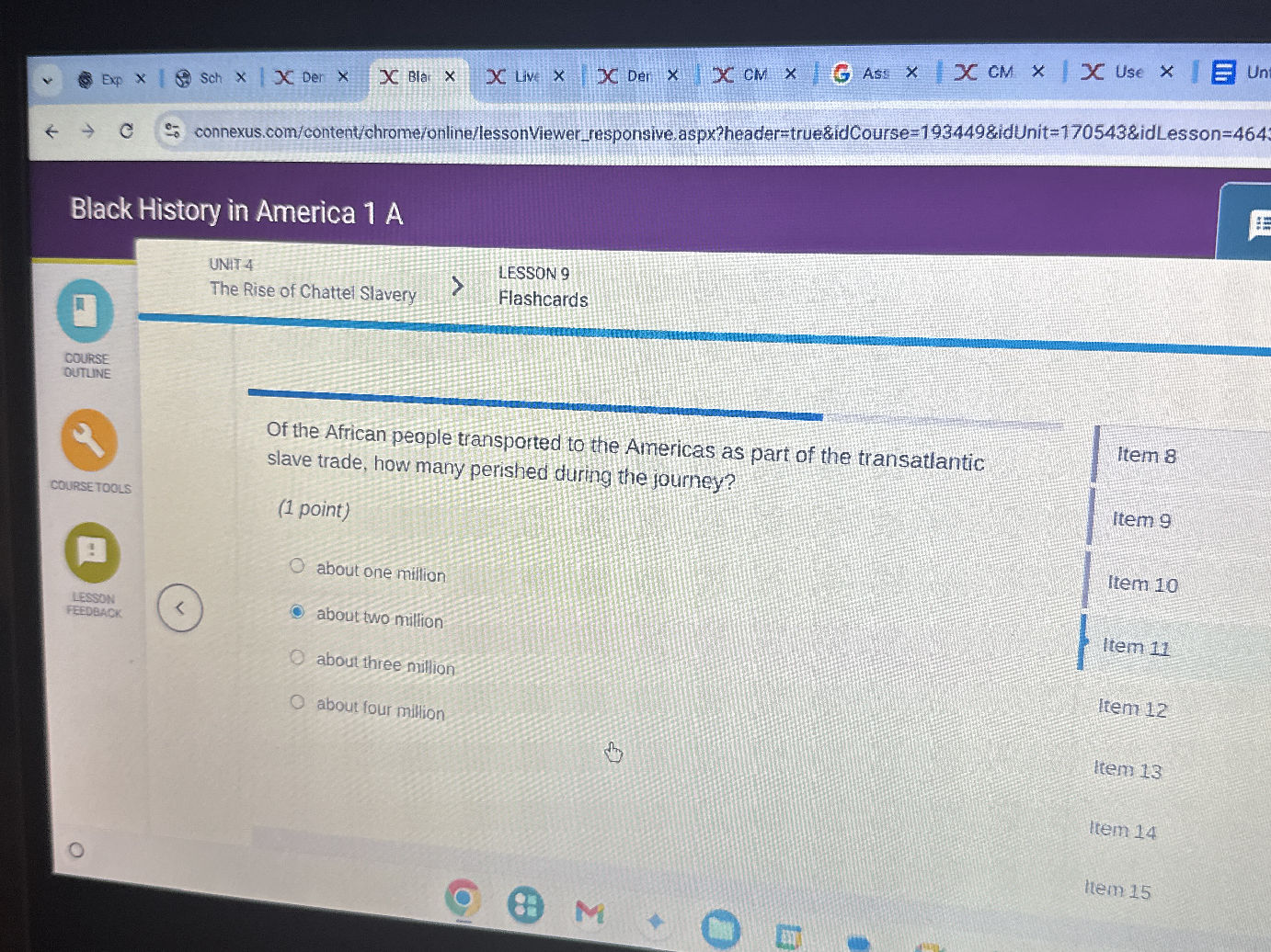 Of the African people transported to the | StudyX