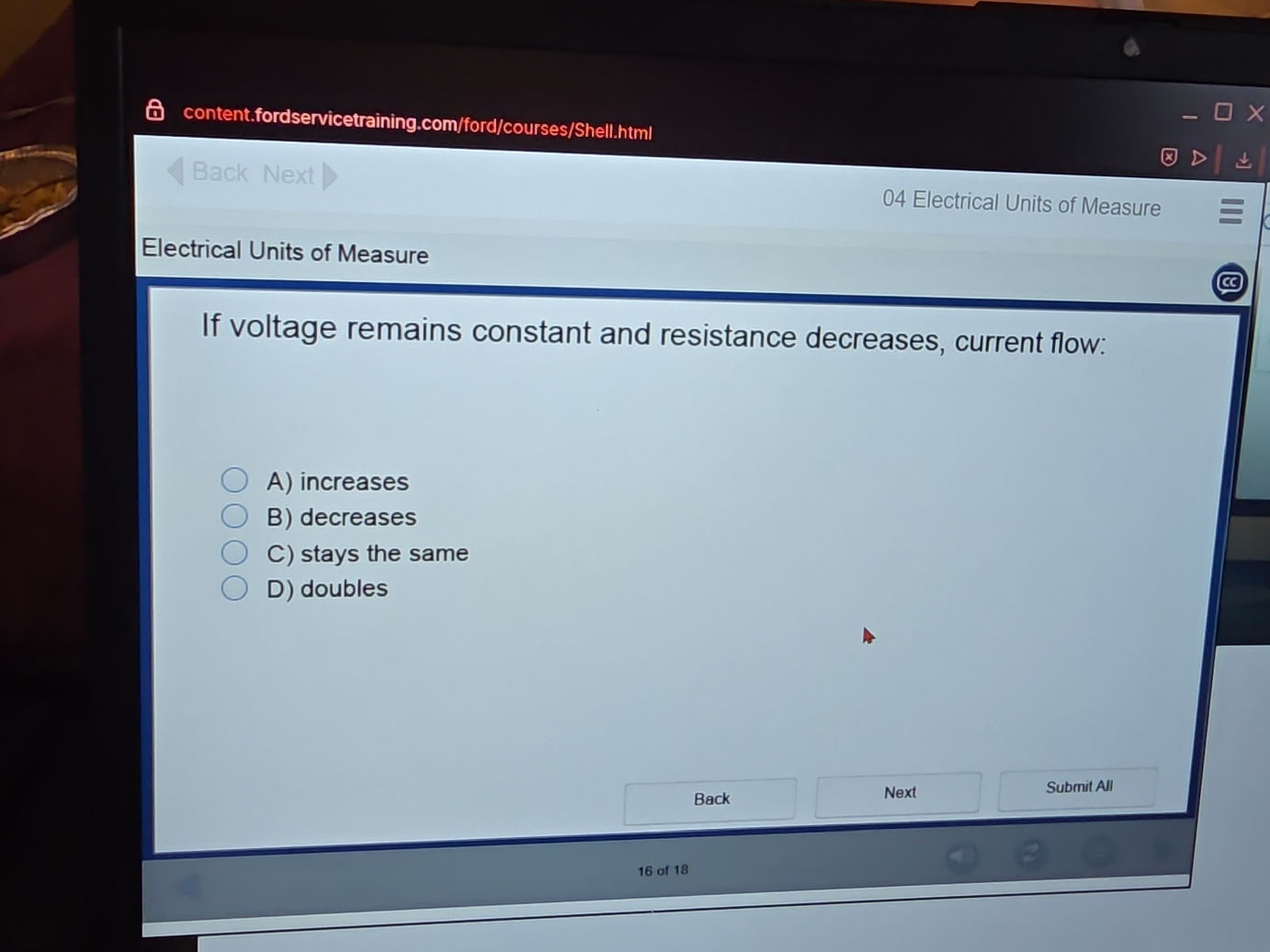 If voltage remains constant and resistance | StudyX