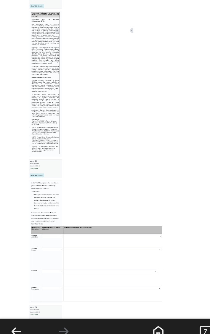 Each of the following examples describes a | StudyX