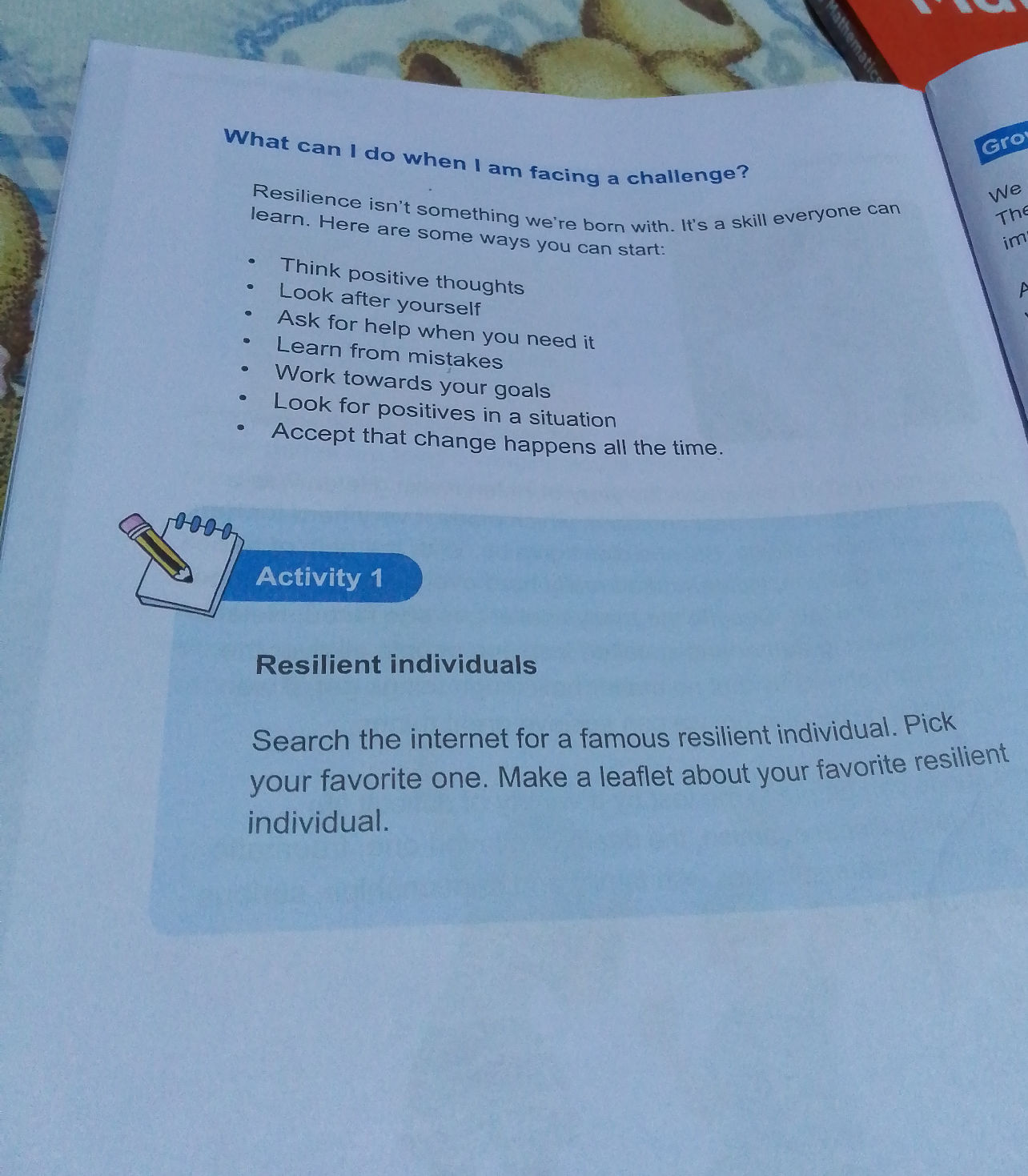 What can I do when I am facing a challenge? | StudyX