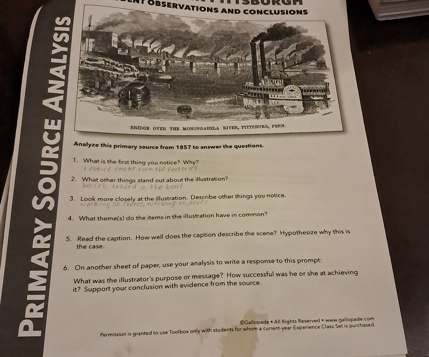 PRIMARY SOURCE ANALYSIS **[Image: An | StudyX