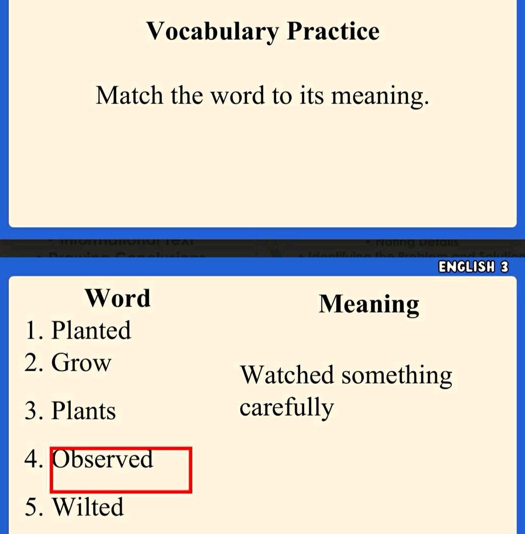 Match the word to its meaning. | Word | StudyX