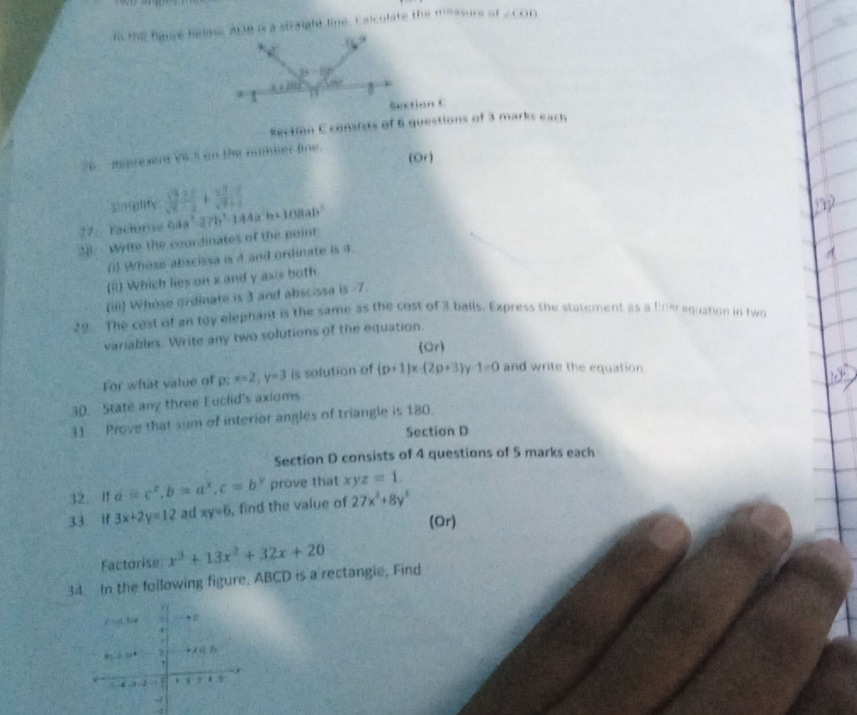 Factorise $64a^3 - 27b^3 - 144a^2b + 108ab^2$ | StudyX