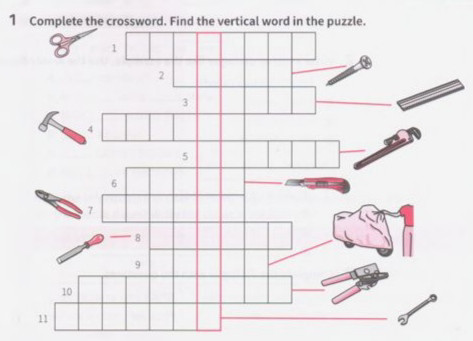 1 Complete the crossword. Find the vertical | StudyX