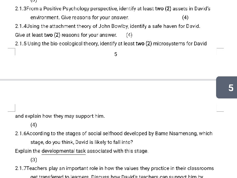 2.1.3From a Positive Psychology perspective, | StudyX