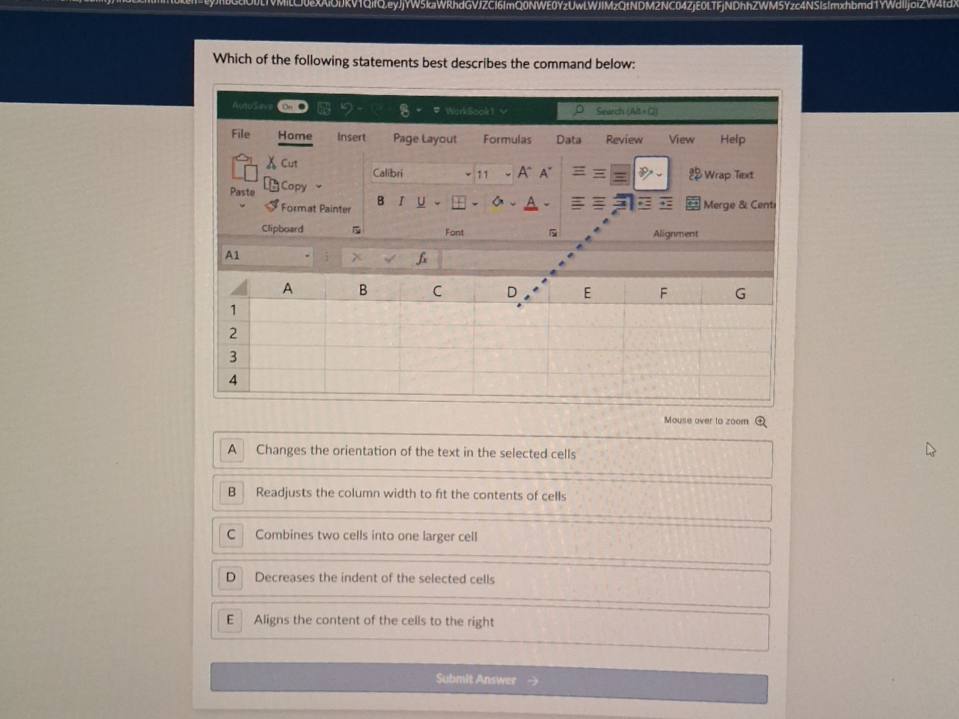 Which of the following statements best | StudyX