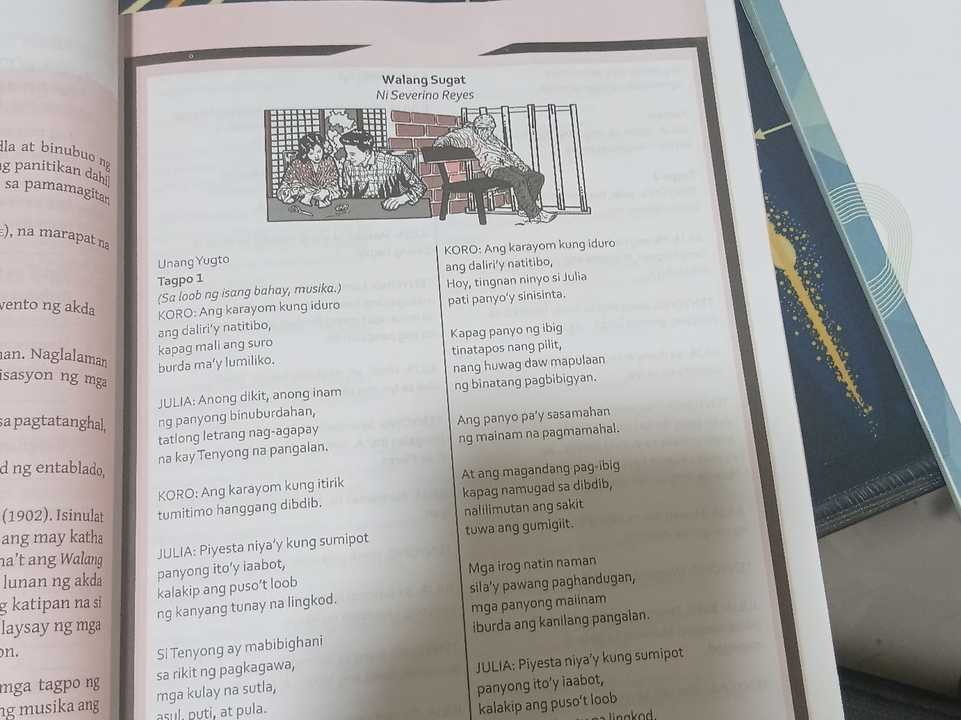 Ilarawan ang mga sumusunod na tauhan sa