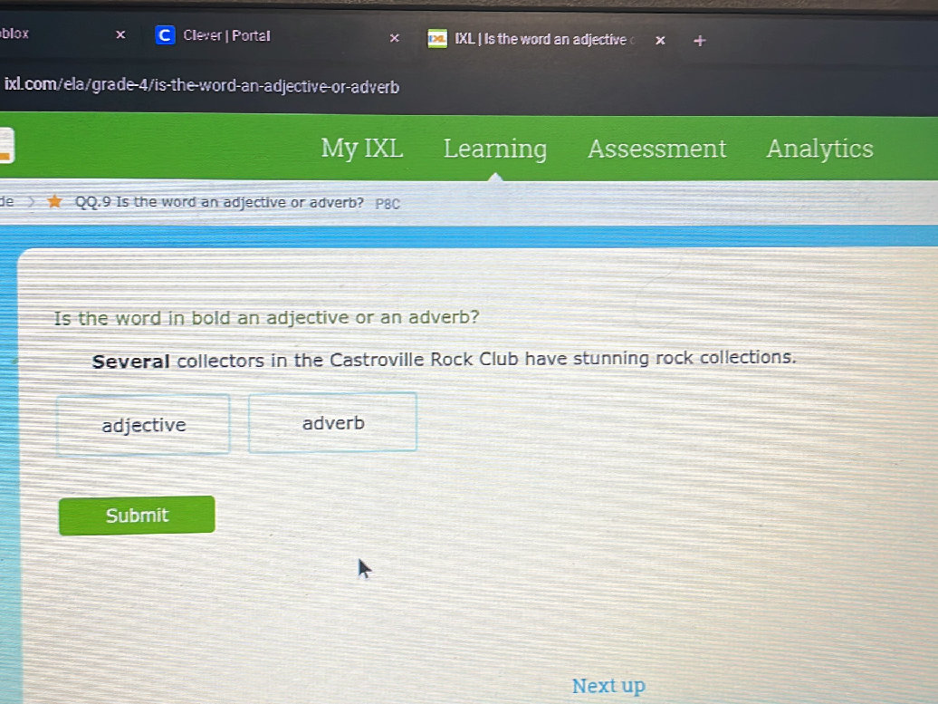 Is the word in bold an adjective or an | StudyX