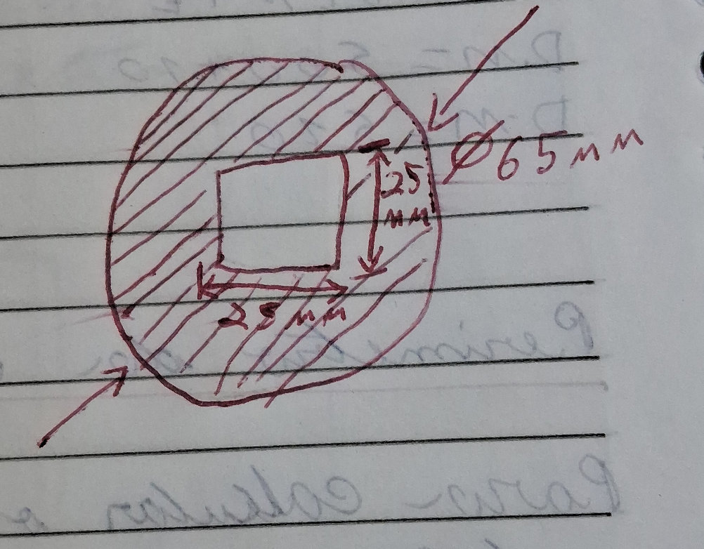 Find the area of the shaded region. The | StudyX