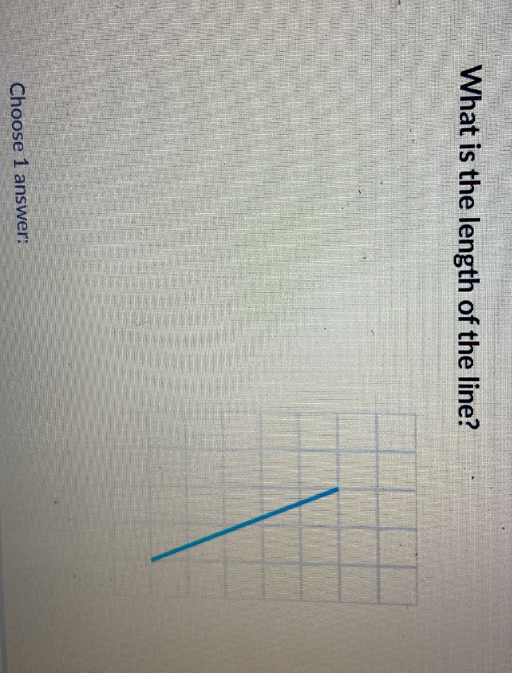 What is the length of the line? [Image | StudyX