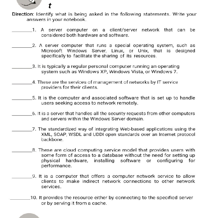 Direction: Identify what is being asked in | StudyX