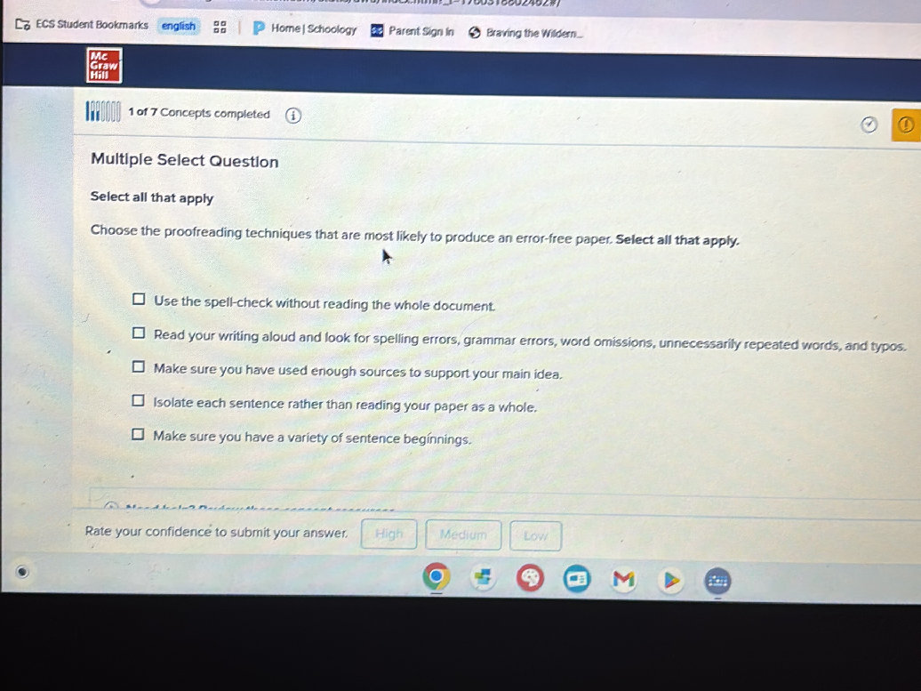 Multiple Select Question Select all that | StudyX