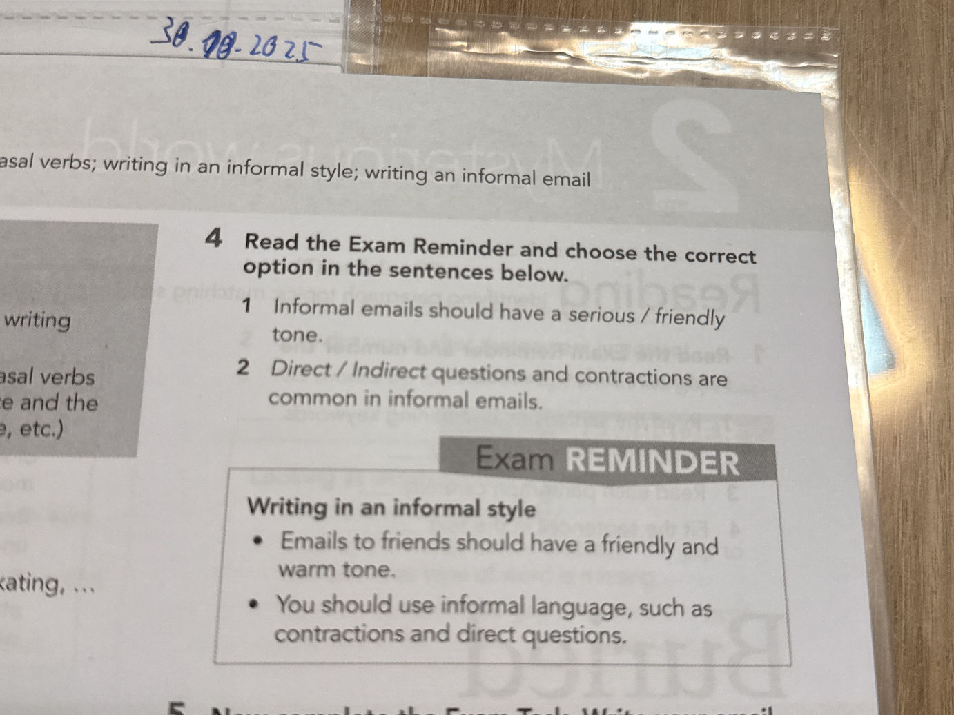 Read the Exam Reminder and choose the | StudyX