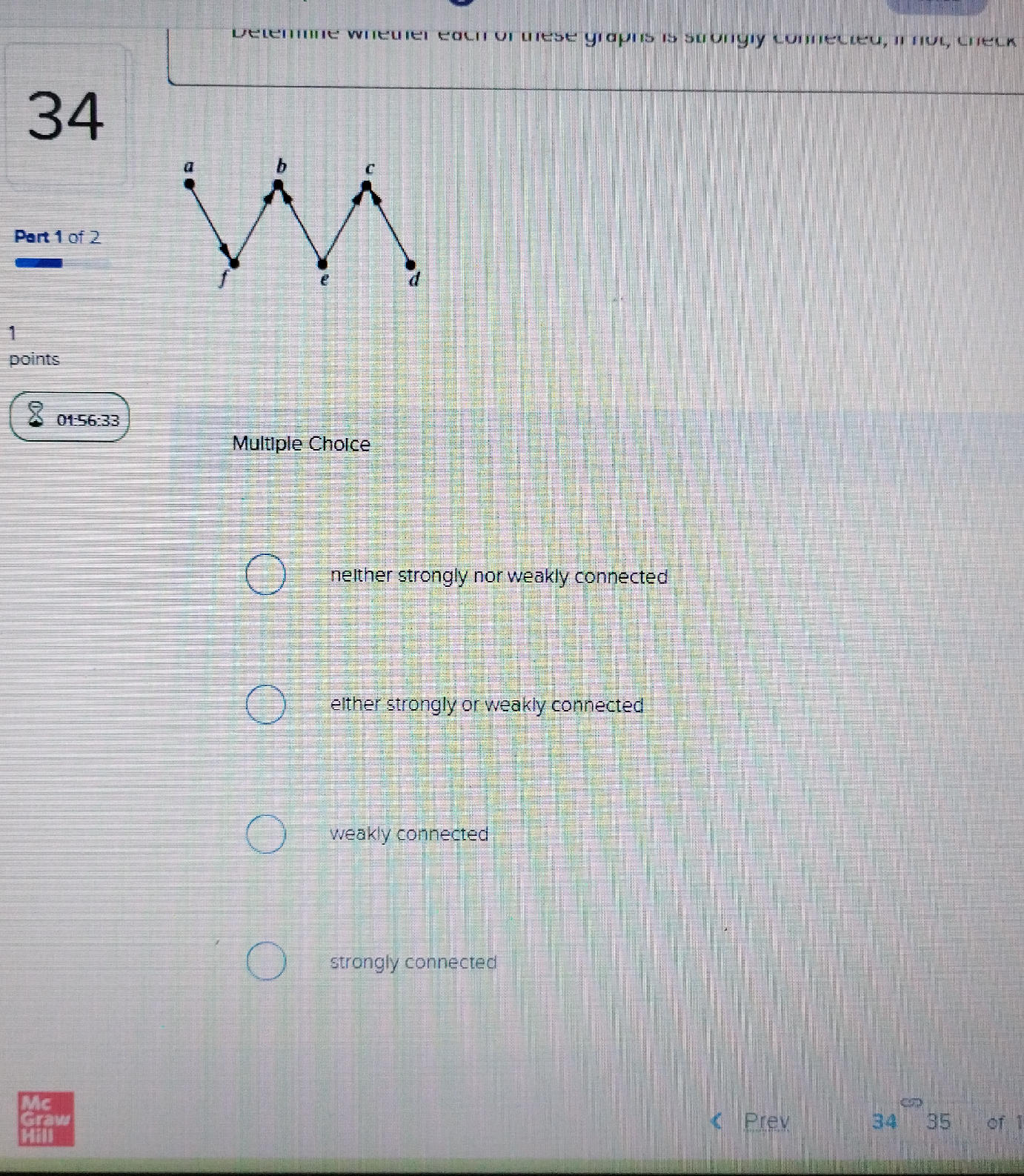 Determine whether each of these graphs is | StudyX
