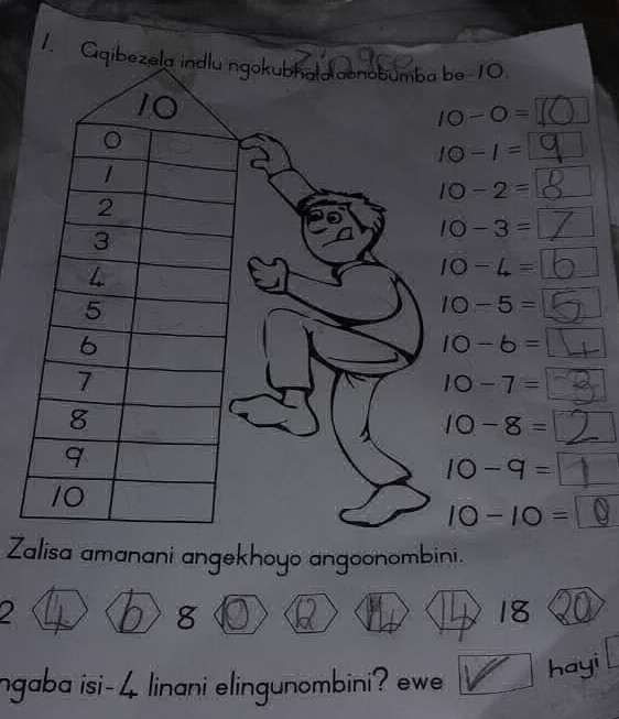1. Gqibezela indlu ngokubhalalenobumbat umba | StudyX