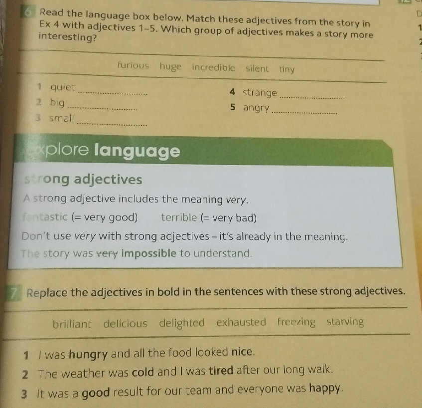 Read the language box below. Match these | StudyX