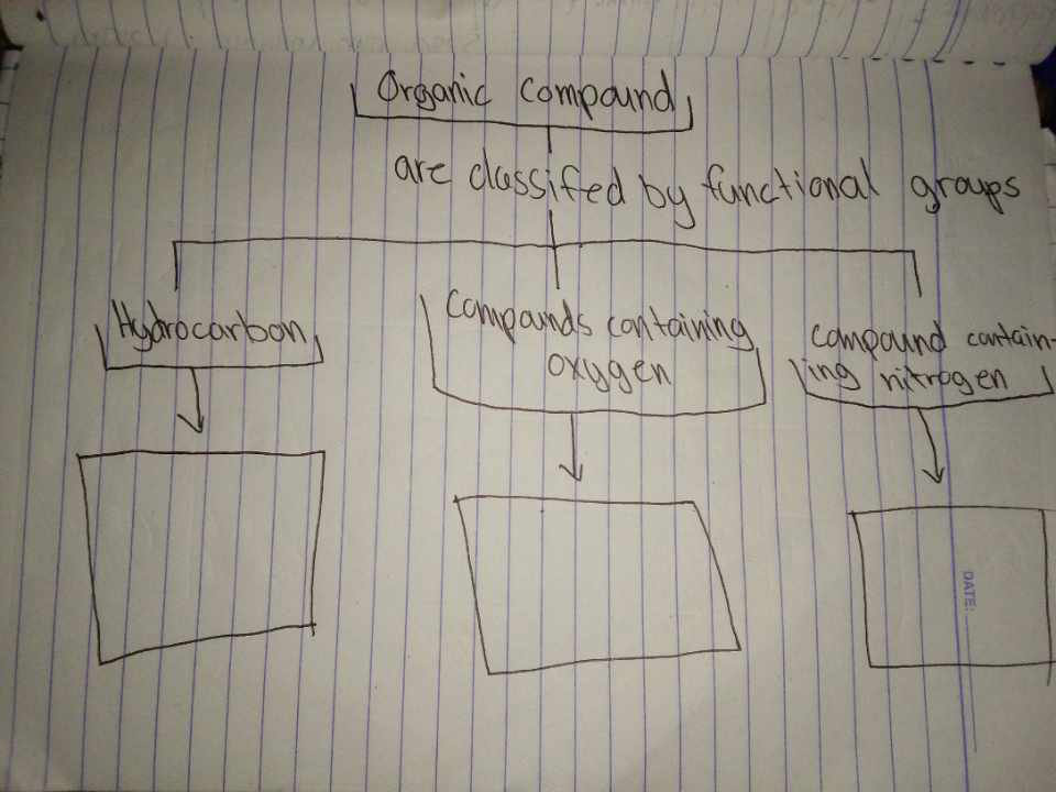 Organic compound are classifed by functional | StudyX