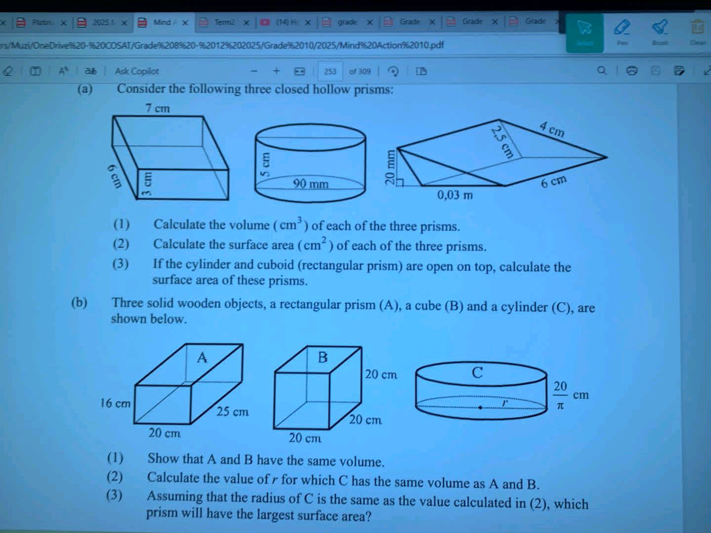 (a) Consider the following three closed | StudyX
