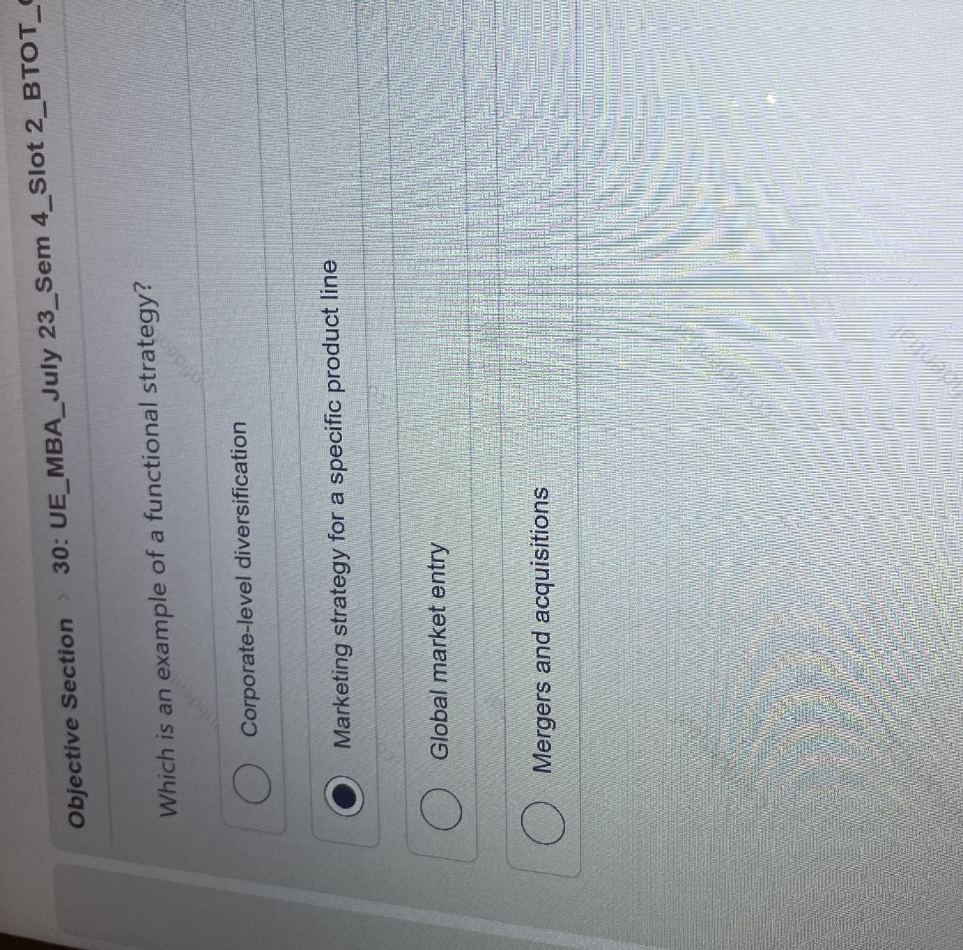 Which is an example of a functional | StudyX