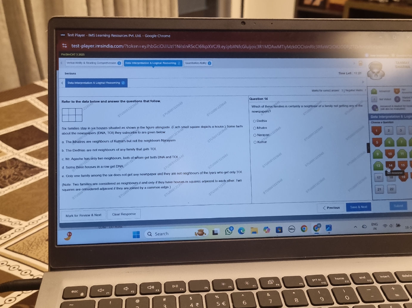 Refer to the data below and answer the | StudyX