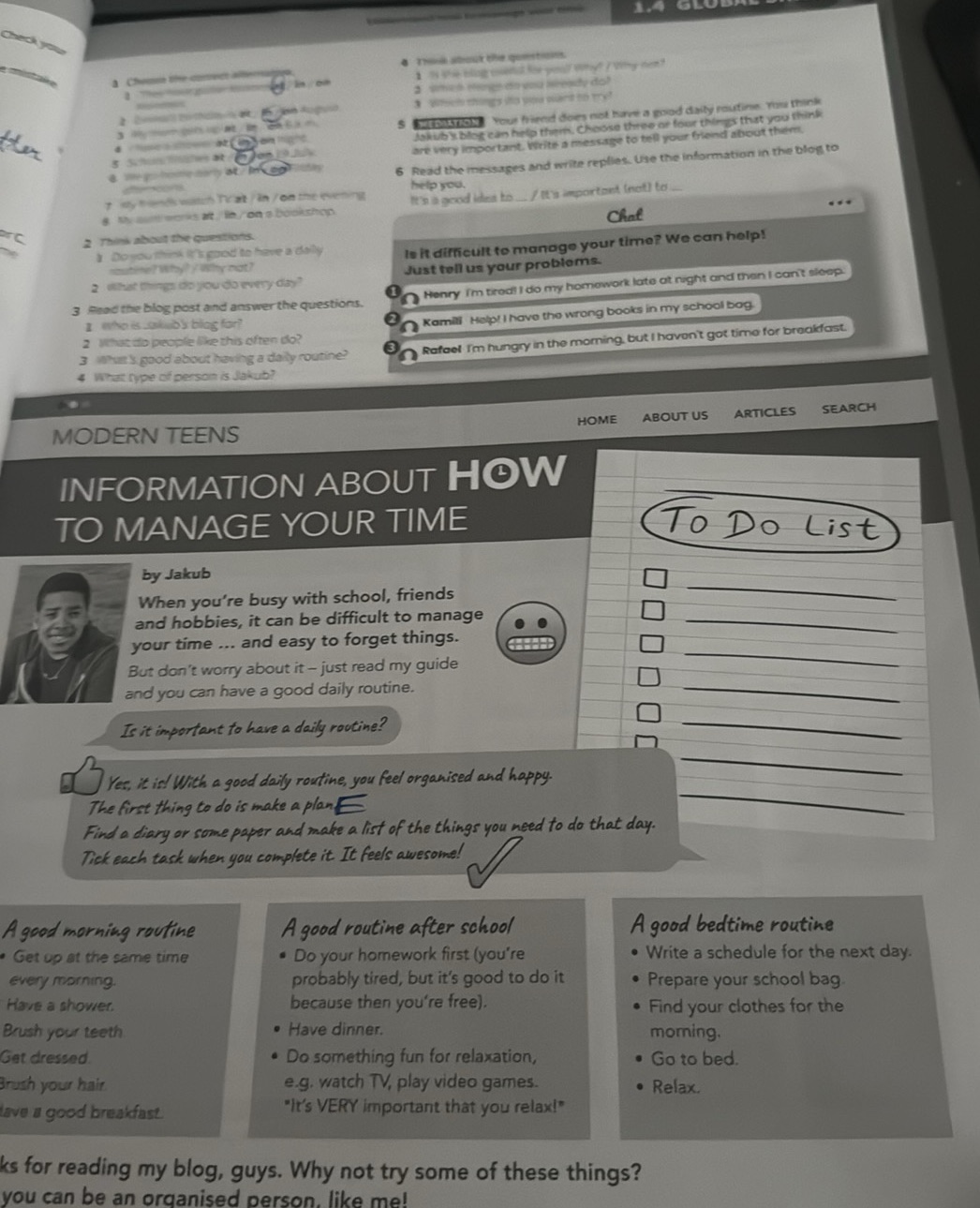 2 Think about the questions. 1 Do you think | StudyX