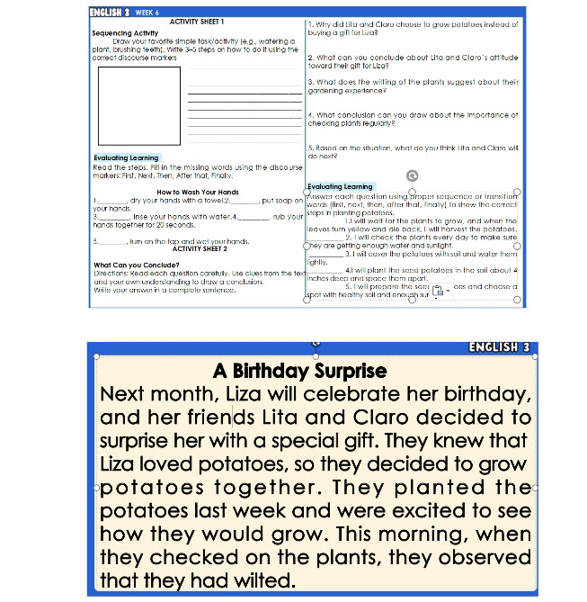 Read the steps. Fill in the missing words | StudyX