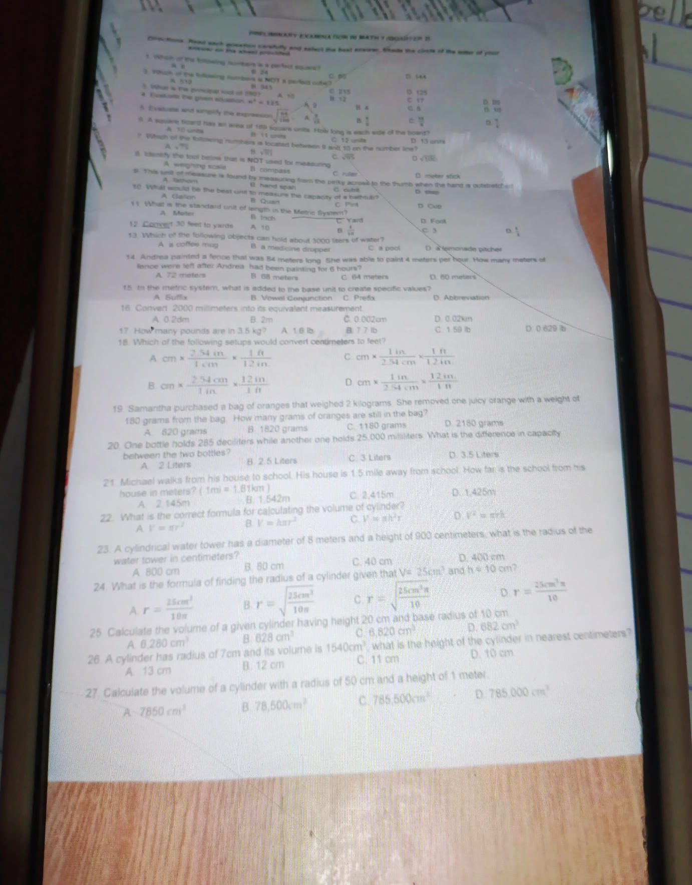 Evaluate and simplify the expression $ {10}{ | StudyX
