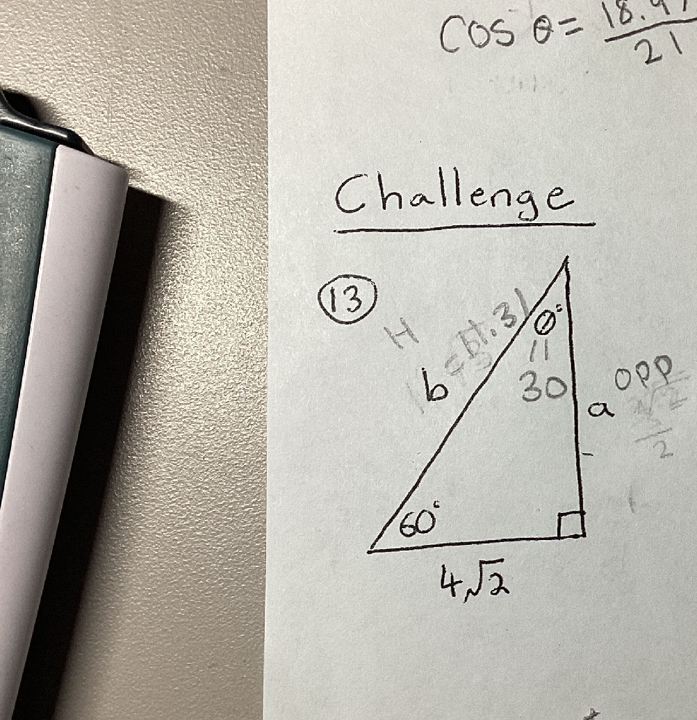 Challenge **Problem 13** Find the unknown | StudyX