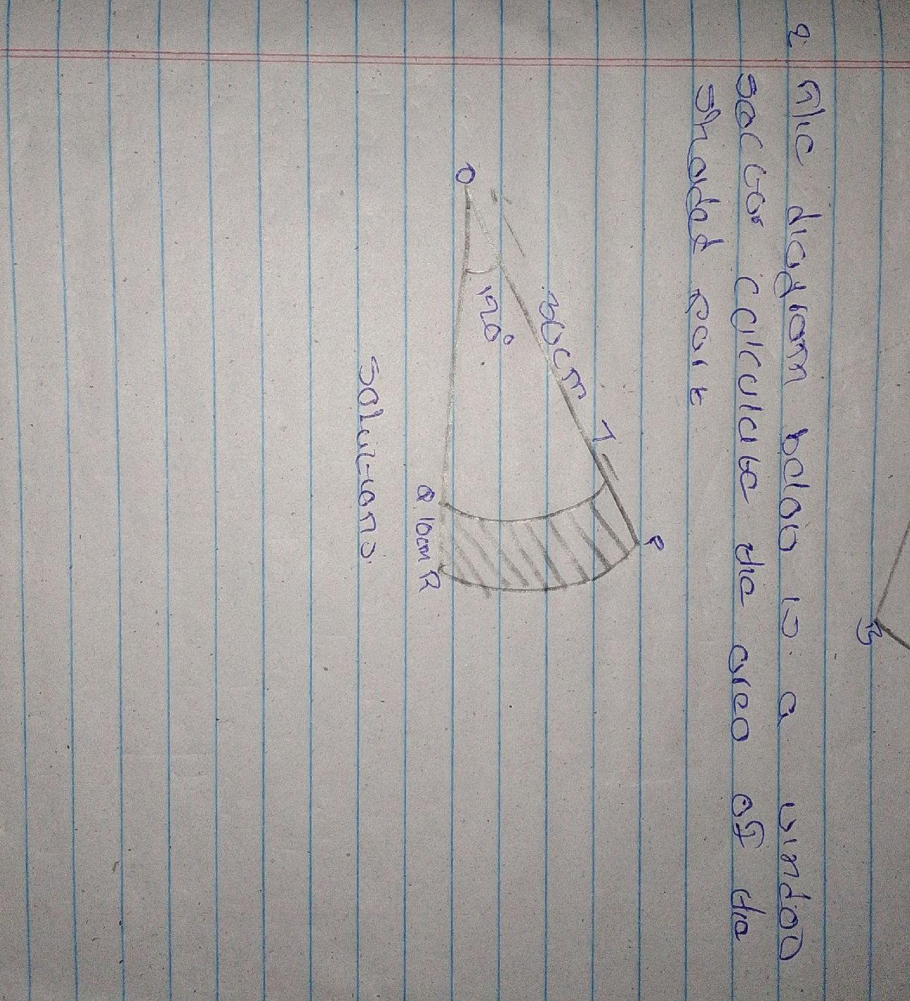 The diagram below is a window sector. | StudyX
