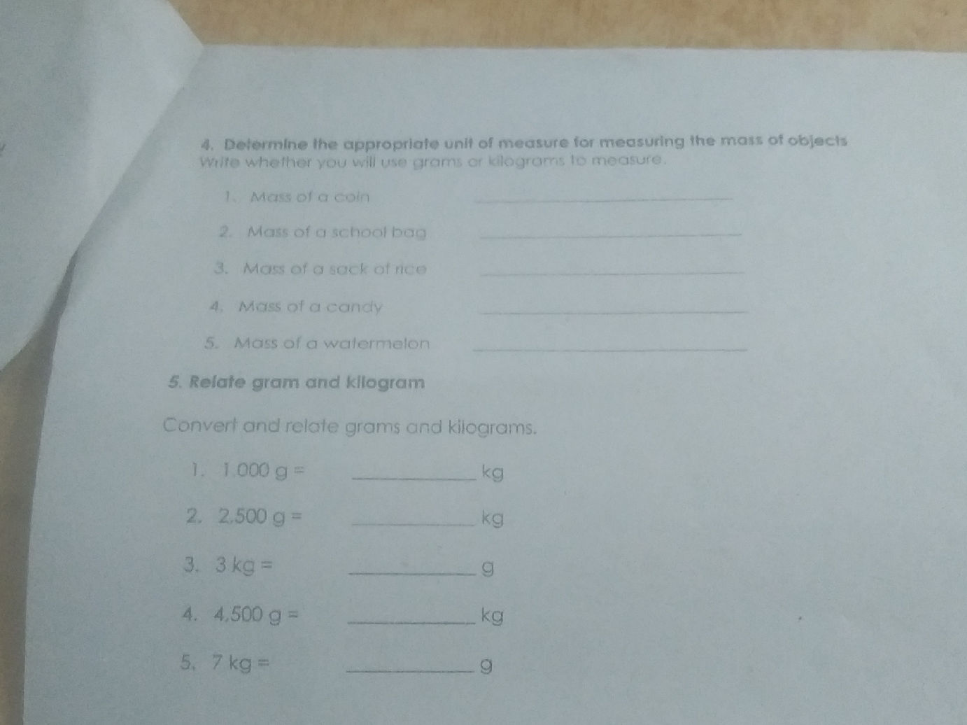 4. Determine the appropriate unit of measure | StudyX