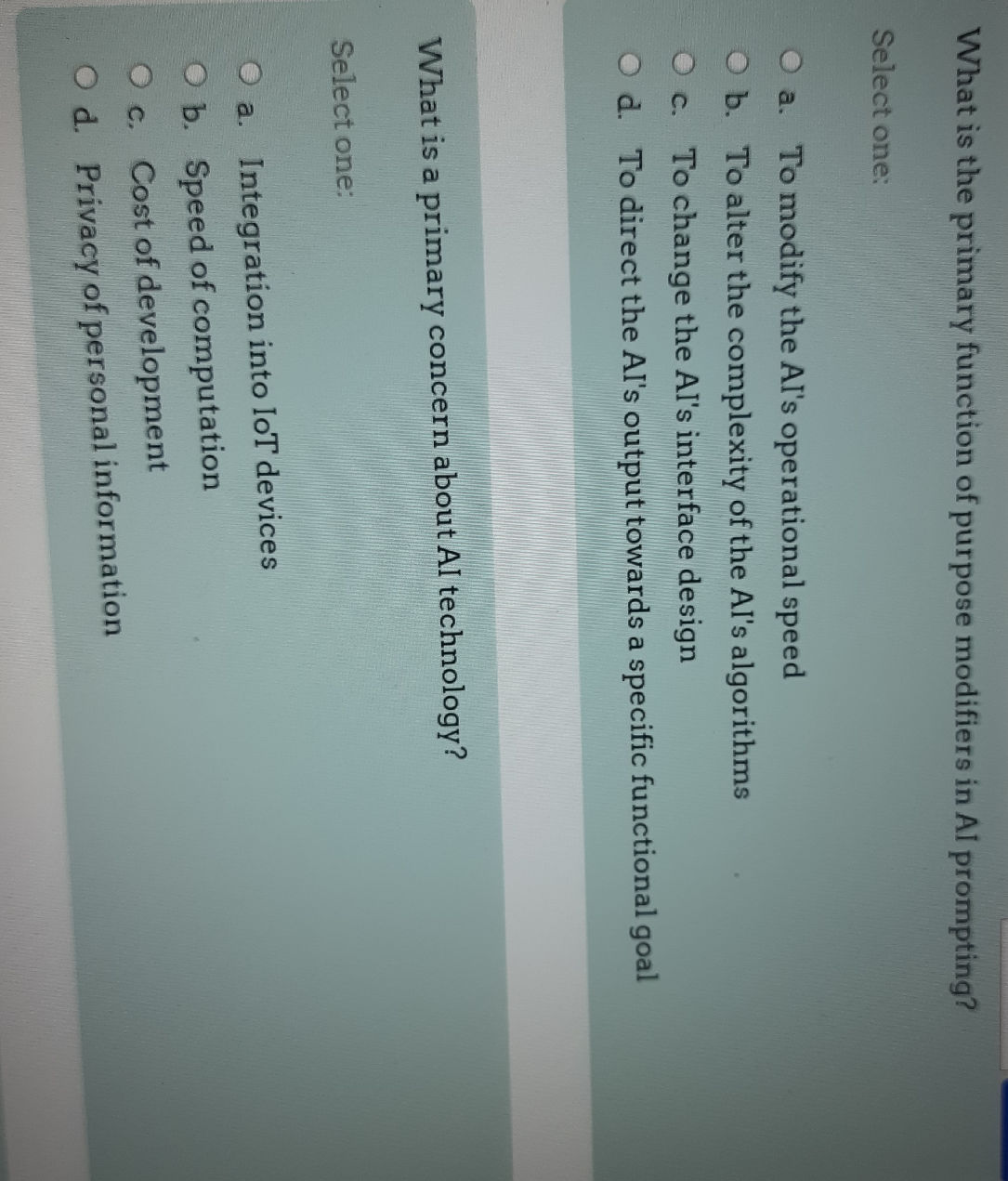 What is the primary function of purpose | StudyX