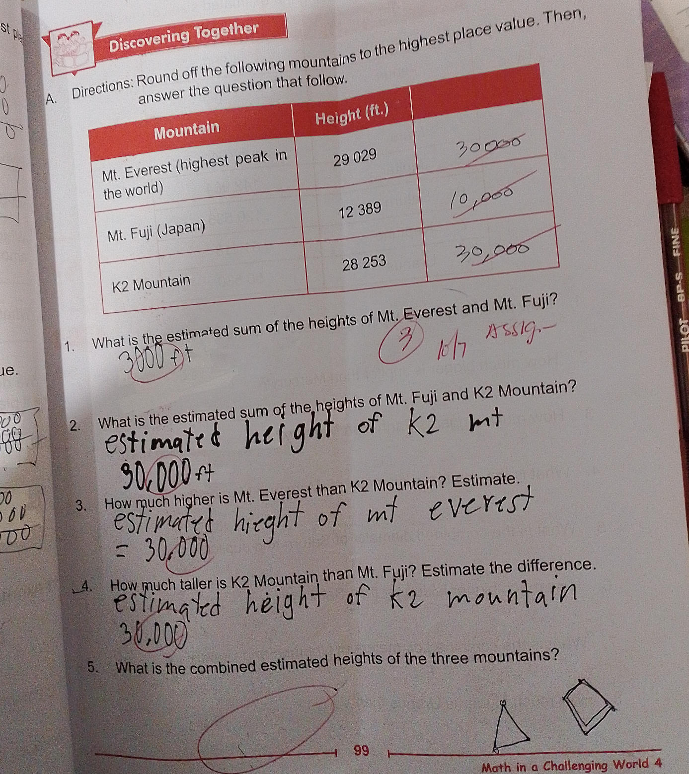 Directions: Round off the following | StudyX
