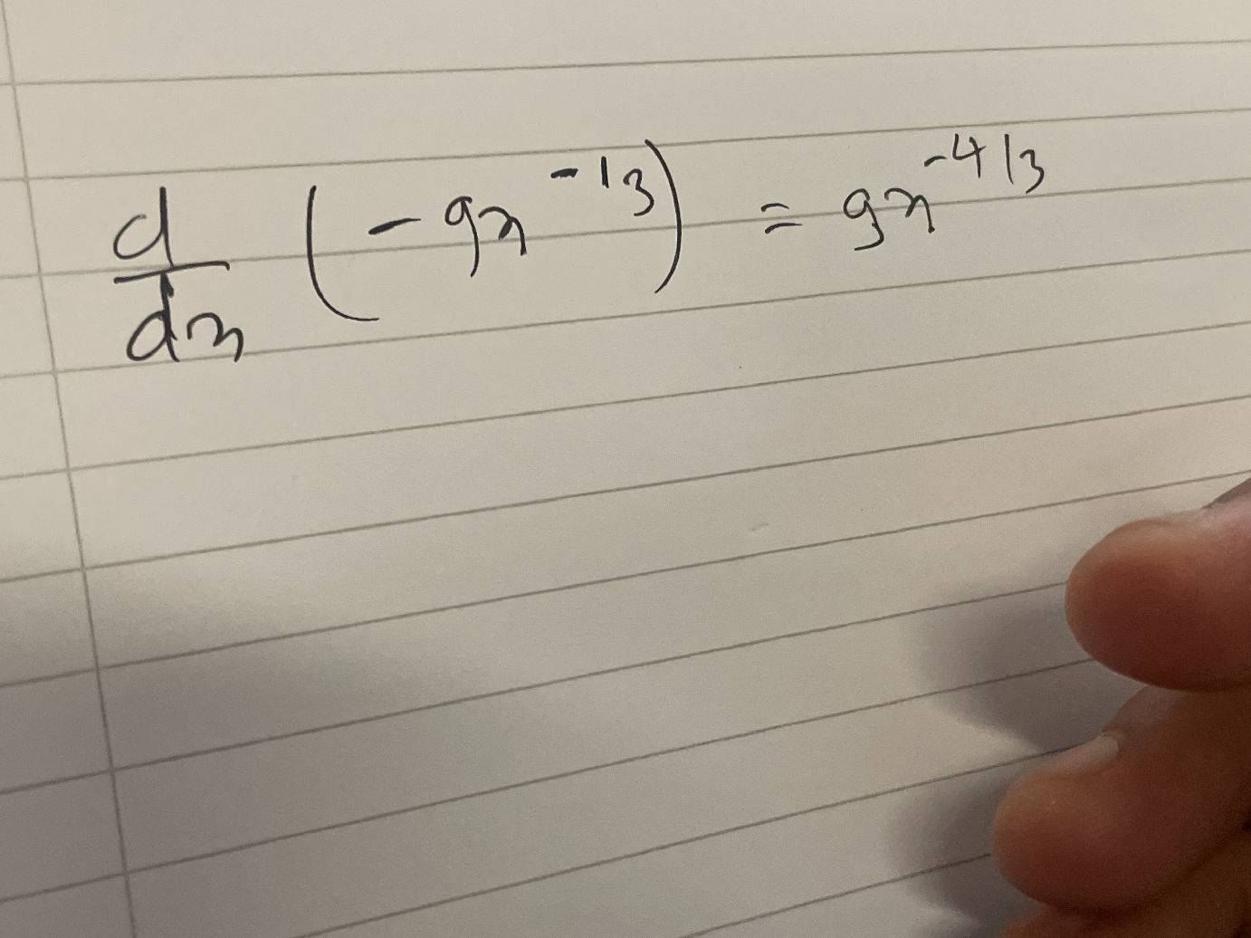 The image shows a mathematical equation, | StudyX