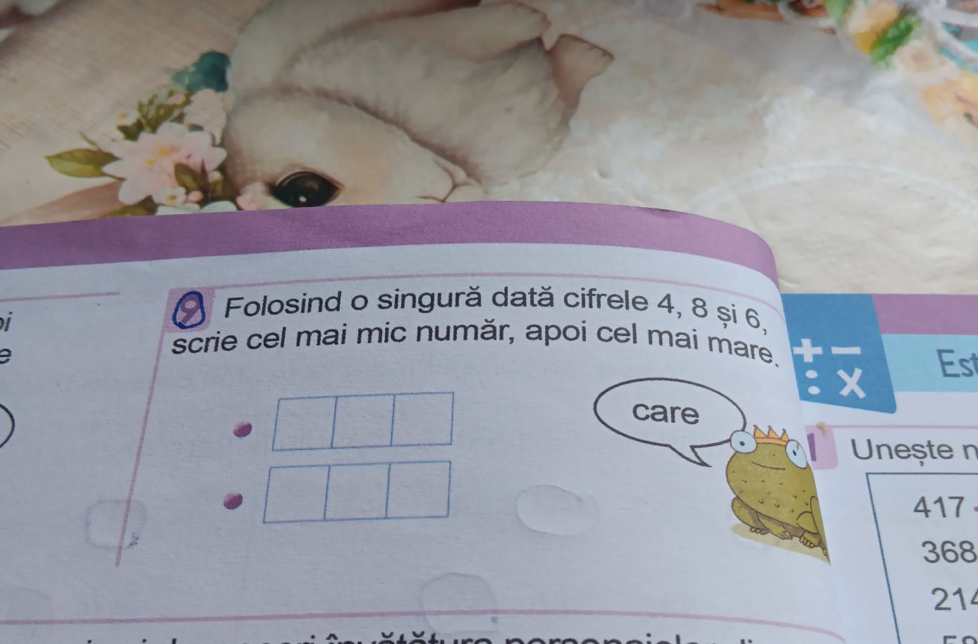 Folosind o singură dată cifrele 4, 8 și 6, | StudyX