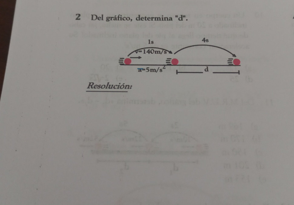 2 Del gráfico, determina "d". [Diagram | StudyX